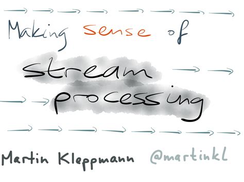 Stream Processing Event Sourcing Reactive Cep And Making Sense Of