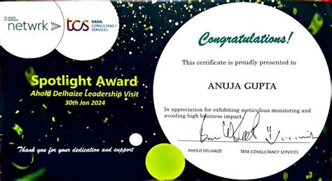 Anuja Gupta On Linkedin Recognition Spotlightaward Gratitude