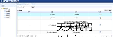 0206 基于jspservlet开发城市公交查询系统的设计与实现论文ppt任务书 天天代码