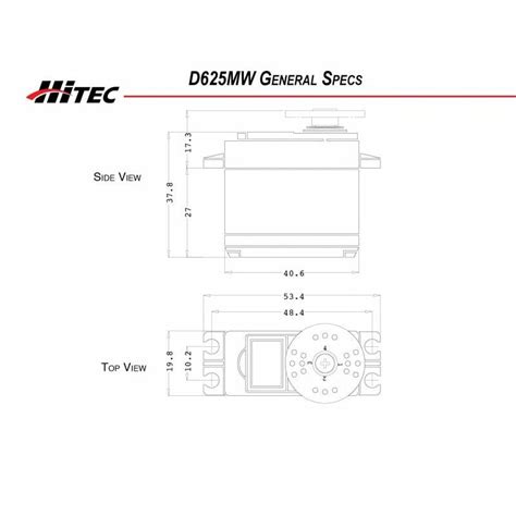 Hitec D625mw 32 Bit High Speed Metal Gear Servo Buy Online At Low Price In India