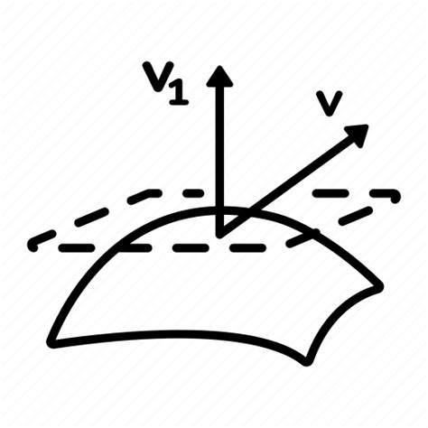 Tangent Spaces Planes Hyperplanes Diagram Geometry Icon Download On Iconfinder