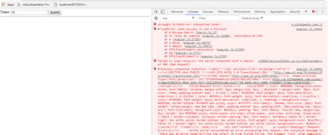 Javascript Angular Js Application Postsuccess Is Not A Function With