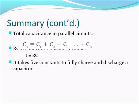 Capacitance Ppt