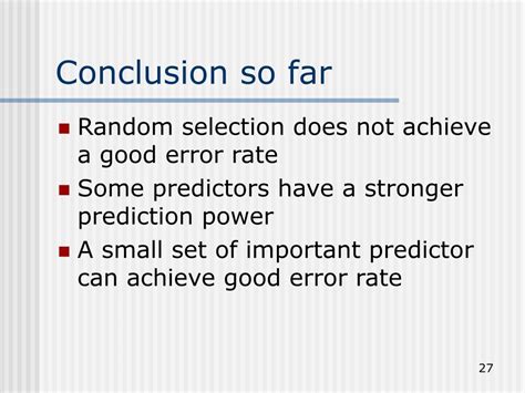 Ppt Reduce Instrumentation Predictors Using Random Forests Powerpoint