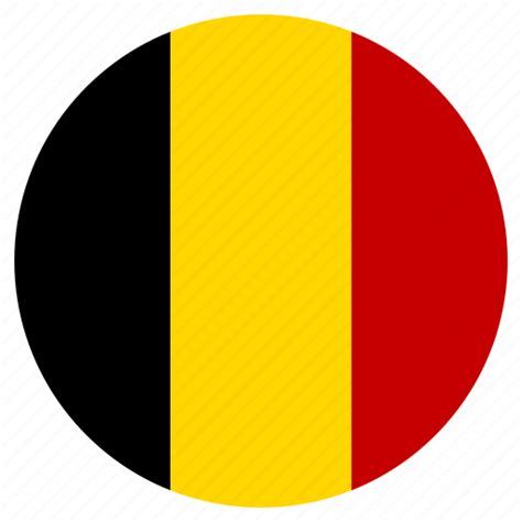 Belgium Circle Country Flag Icon Download On Iconfinder