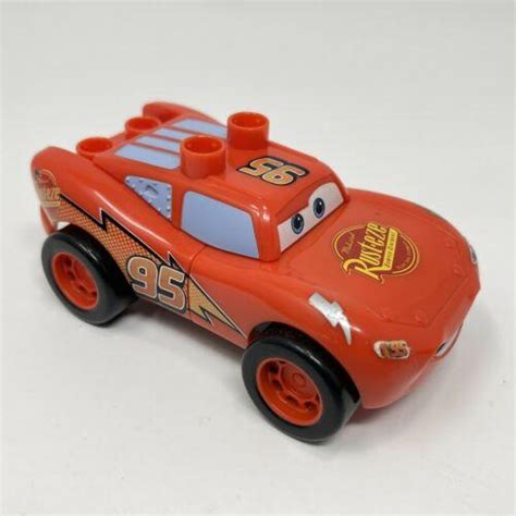 Disney Pixar Mega Bloks Blocks Cars Lightning Mcqueen Red Race Car