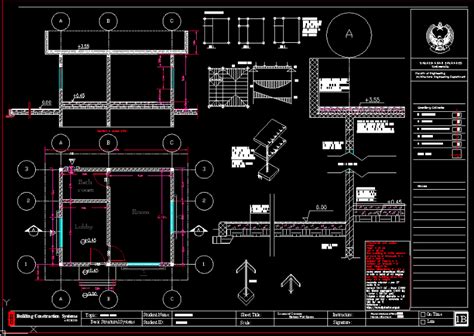 Scheme Structural Load Distribution Dwg Detail For Autocad • Designscad