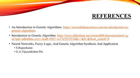 Introduction To Genetic Algorithms Ppt