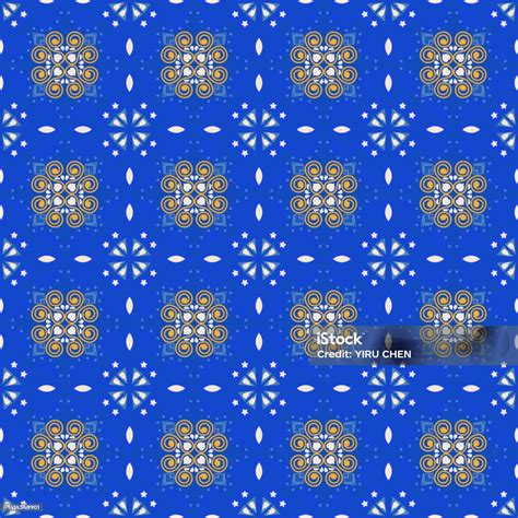 자연 이음새가 없는 무늬 정원 꽃 배경 다마스크 식물 원주민 장식품 예술 0명에 대한 스톡 벡터 아트 및 기타 이미지 0명 고대의 골동품 Istock