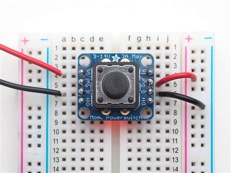 Adafruit Push Button Power Switch Breakout