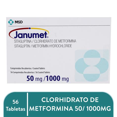 Comprar Janumet 50 1000mg 56 Tabletas Ea Walmart Guatemala Walmart