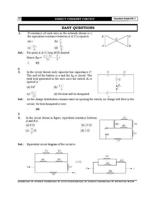 Direct Current Circuit Download Free Pdf Series And Parallel