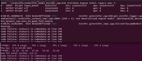 Warning From Tensorrt Model With Batch Size Setting 1 For Streamux