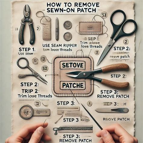 Step By Step Guide How To Remove Sewn On Patches Without Damaging Your