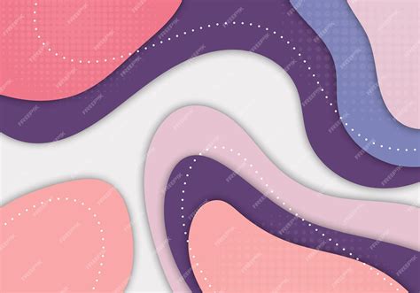 Premium Vector Abstract Template Artwork Design Of Colorful Decorative Overlapping With