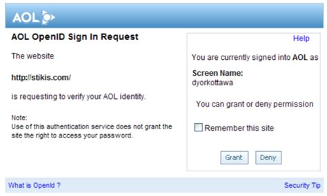 aol openid 63 million aim users are now openid enabled and perhaps a slight security problem