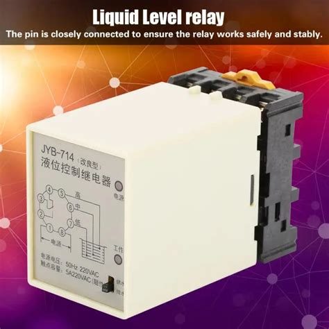 JYB Liquid Level Relay Water Level Controller With Base V Liquid Level Relay Controller
