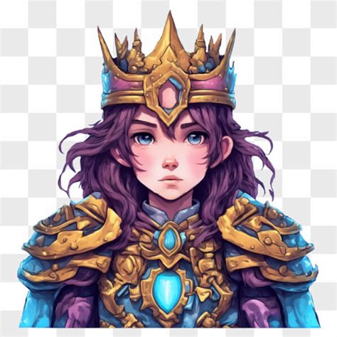 Download Regal Fantasy Character Cartoons Online Creative Fabrica