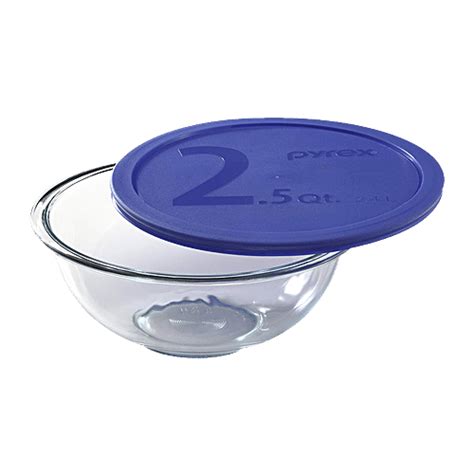 Buy Pyrex Borosilicate Glass Bakingmixing Bowls With Lid Online At