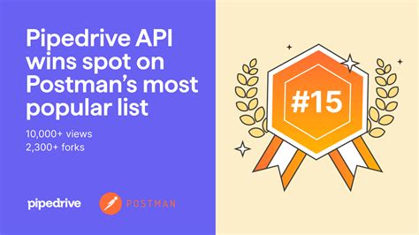 Pipedrive Api Included In The List Of Most Popular Apis This Year By Postman Pipedrive