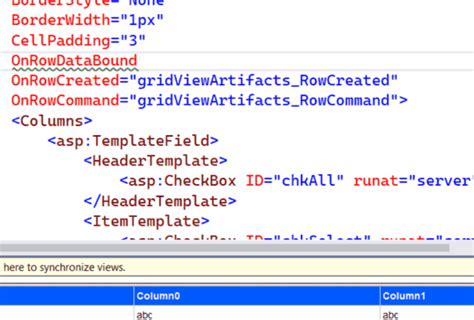 Hide Columns In Gridview Aspx Vbnet Rowdatabound Does