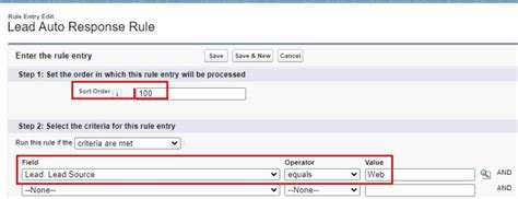 How To Create Auto Response Rules In Salesforce