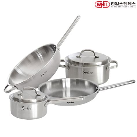 냄비·프라이팬세트 스플릿 인덕션가능 통5중 스텐레스 냄비 후라이팬세트 4종b편16양20후28궁28 오늘의집 쇼핑