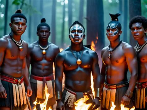 Descubre Los Rituales De Masculinidad En Tribus Guerreras
