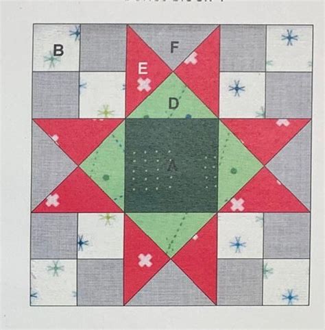 6 Quilt Blocks Directions And Fabric For 2 Different Blocks Gray Background And Mesa Inspired