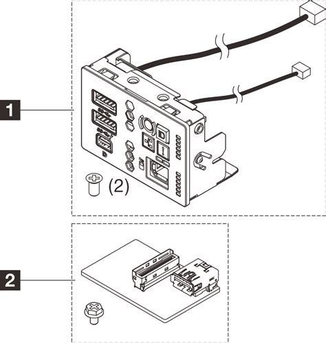 Thinksystem Sr630 V4 Front Media Bay Option Kit Lenovo Server Options