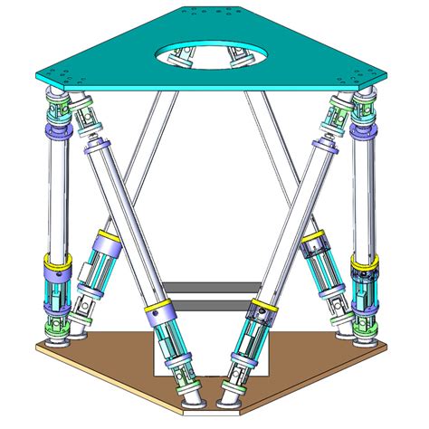 SIM Racing Actuator Dof Motion Platform With Servo Linear Actuator Simulator And Dof Platform