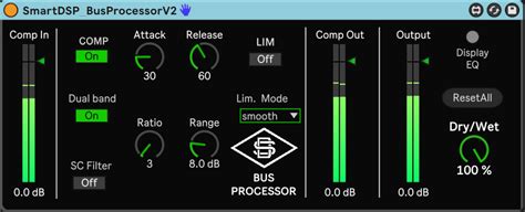 Bus Processor Max For Live Device By Smart Dsp