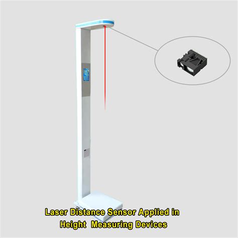Laser Distance Sensor Applied In Height Measuring Devices