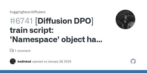 [diffusion dpo] train script namespace object has no attribute no flip · issue 6741