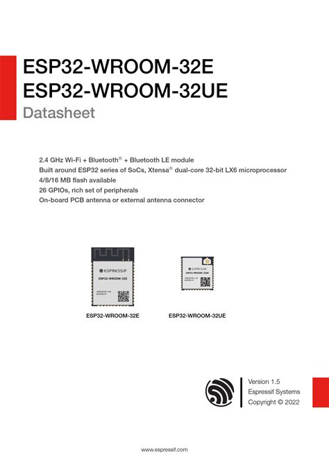 Espressif Systems Shanghai Co Ltd China Esp32 Wroom 32e