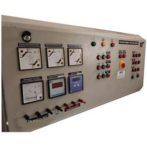 Mild Steel 0 5 Hp Digital Transformer Testing Panel Bench For Industrial Model Name Number
