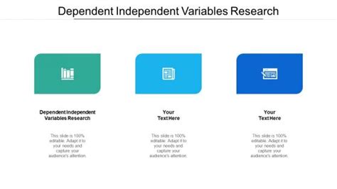 Dependent Independent Variables Research Powerpoint Presentation And Slides Ppt Template Slideteam