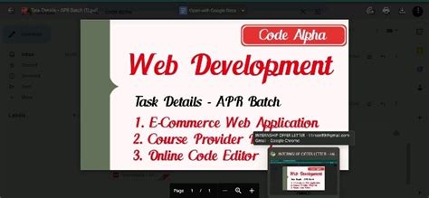 Video Shreya Sen On Linkedin Codealpha Internship2023