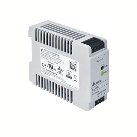 DIN Rail Power Supply Series Delta Electronics DigiKey