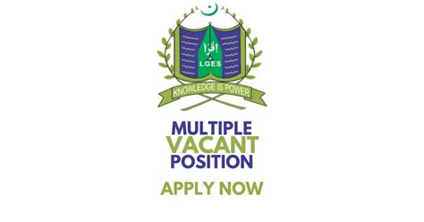 Lahore Garrison Education System Lges Jobs November 2024