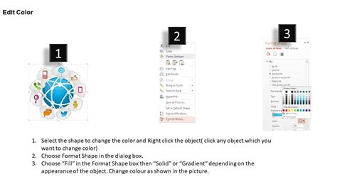 0814 Global Communication With Interconnected Devices Surrounding The Earth Globe Ppt Slides