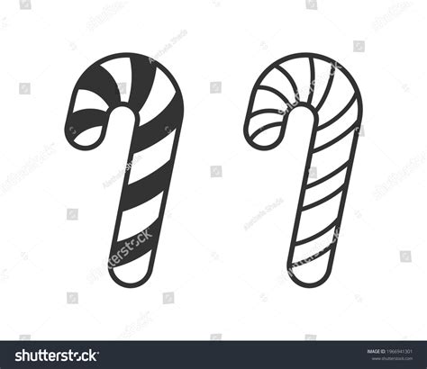 Candy Cane Silhouette Over 6011 Royalty Free Licensable Stock Vectors And Vector Art Shutterstock