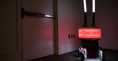 Humans Might Be Too Trusting Of Robots In Emergencies