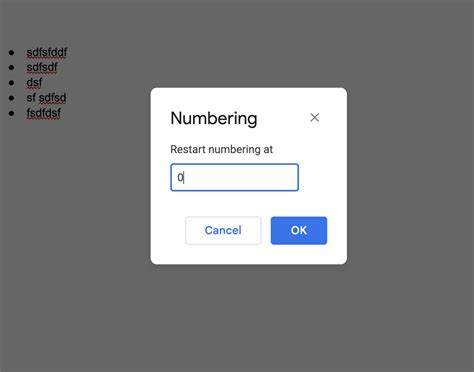 Allow To Start List Index From 0 · Issue 12827 · Ckeditorckeditor5