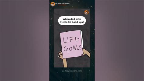 Life Goals Is Coding Codeswithsam Coding Programming Youtube