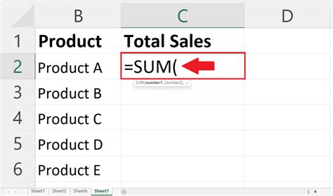 How To Add Totals From Different Sheets In Microsoft Excel Spreadcheaters