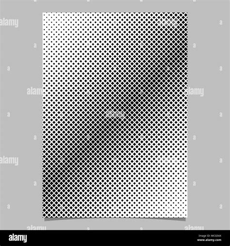Abstract Halftone Square Pattern Background Page Template Stock Vector Image And Art Alamy