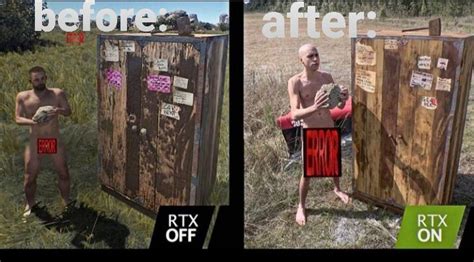Before And After HDRP R Playrust