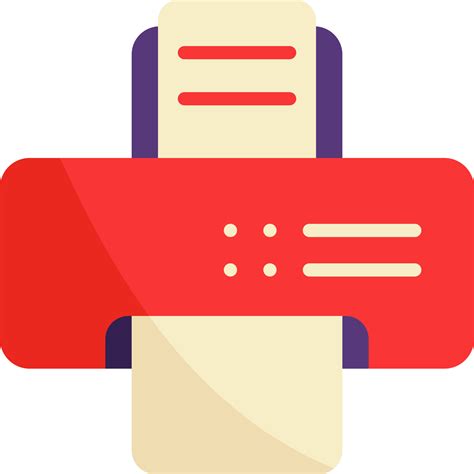 Colorful Printer Flat Icon Or Symbol 24216057 Vector Art At Vecteezy