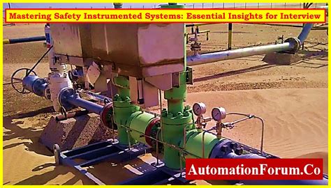 Safety Instrumented System Sis Interview Questions And Answers